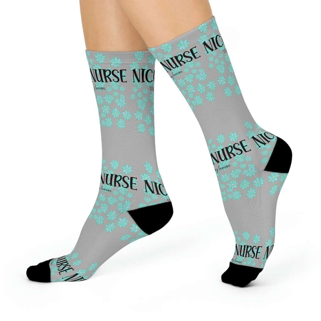 Nurse Socks NICU Nurse Gift Nurse Appreciation Nurse Thank You Nursing ...