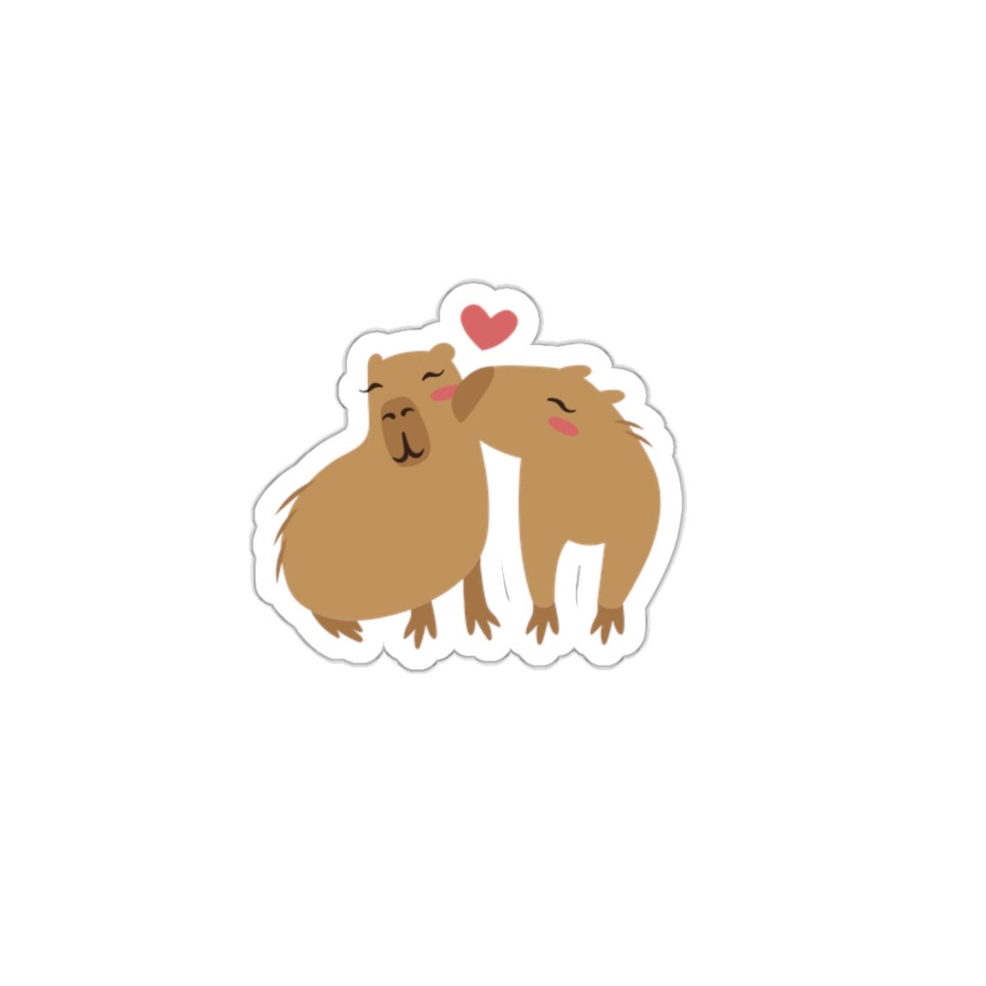 Capybara Sticker Capybara Lover Gift Capy Sticker Capy Lover Gift ...