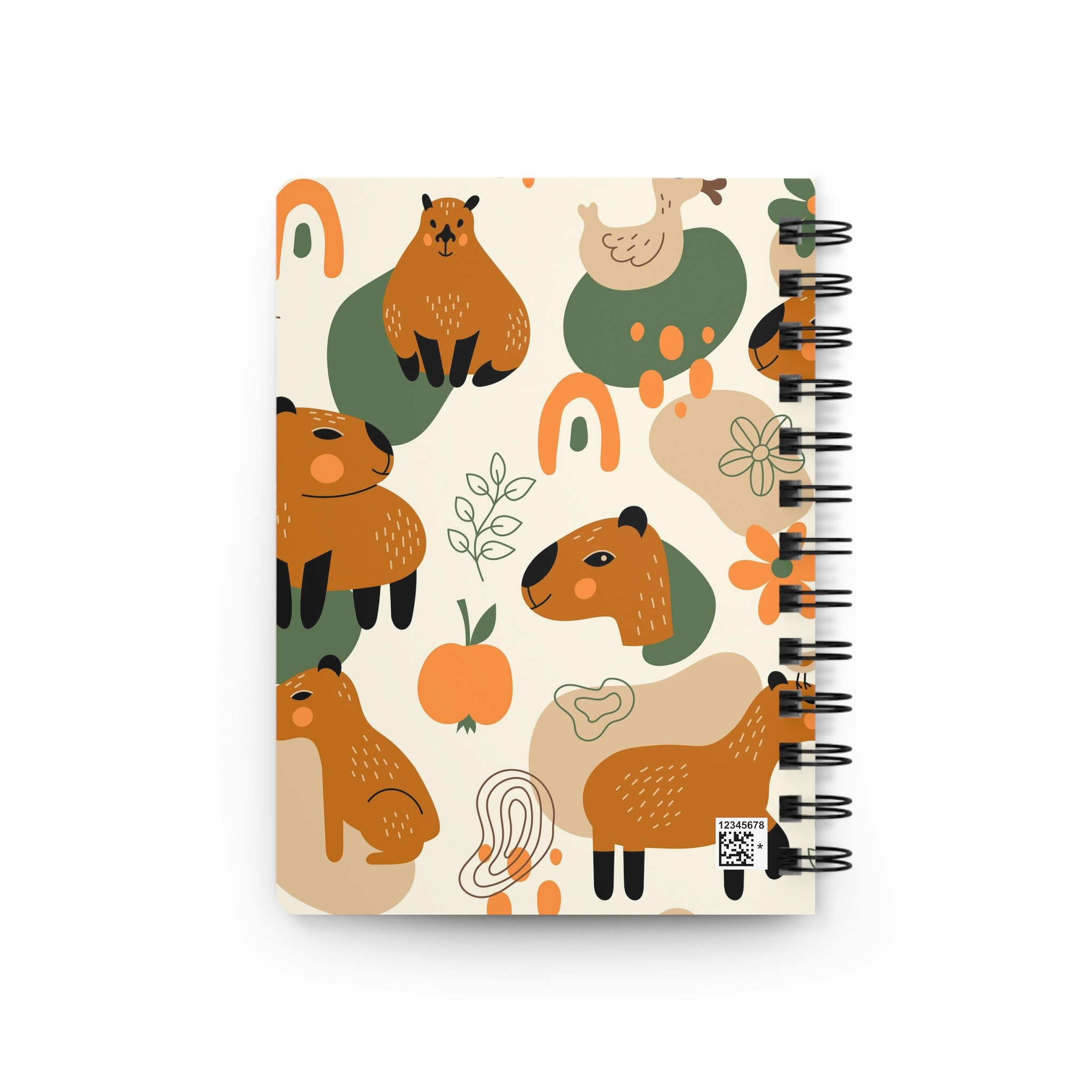 Capybara Notebook Capy Blank Writing Journal Book for Notes Cute ...