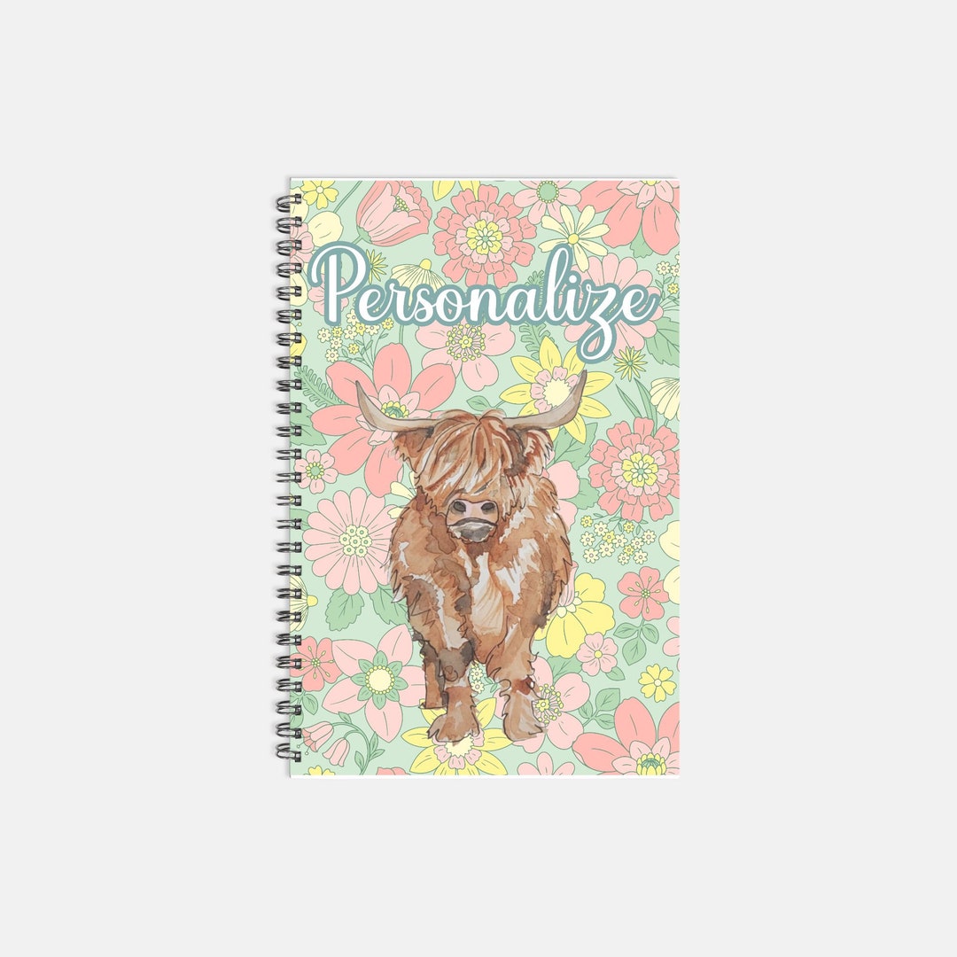 Highland Cow Planner 2024-2025 Planner Cow Lover Gift Highland Cow Gift ...