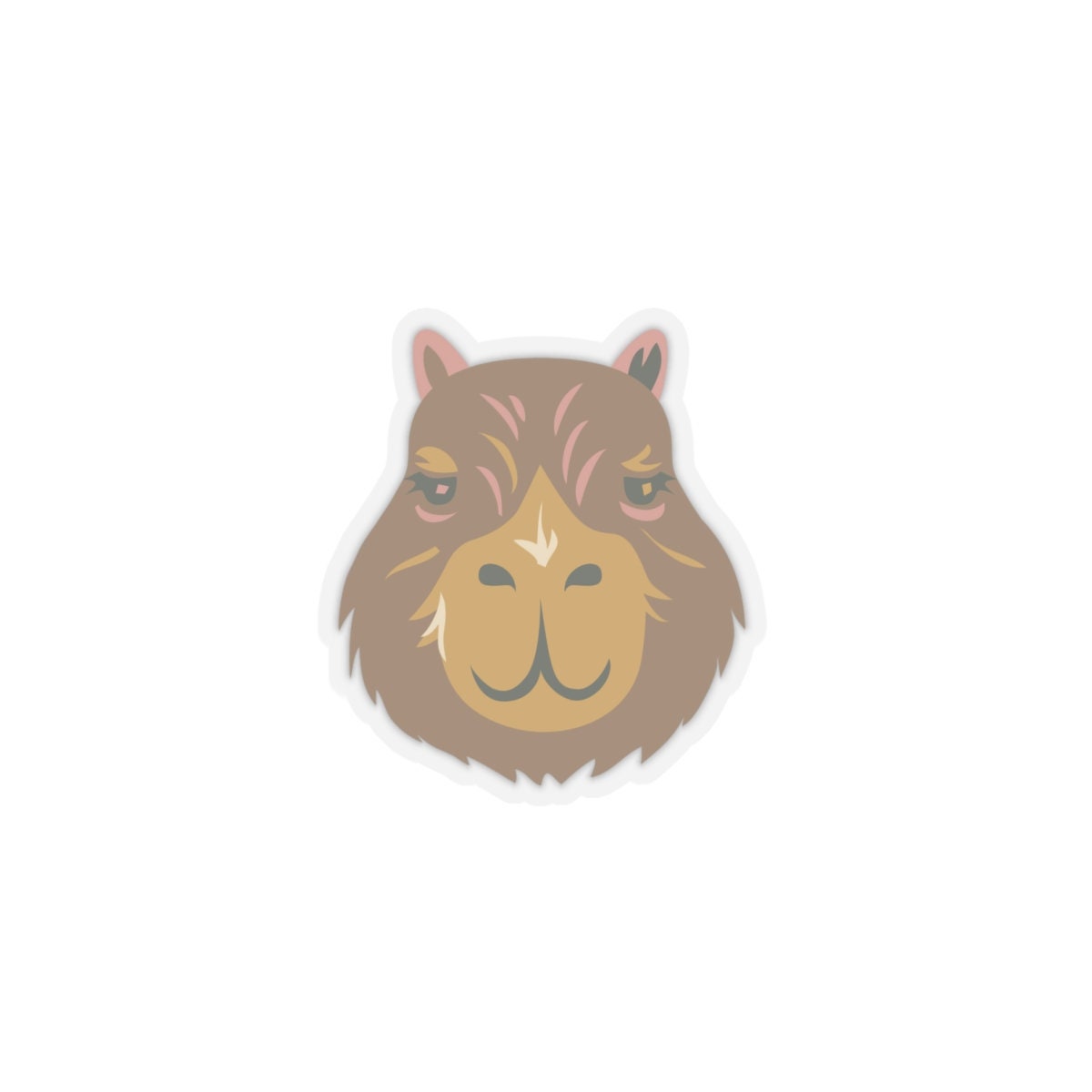 Capybara Sticker Capy Lover Gift Capy Sticker Laptop Sticker Alpaca ...