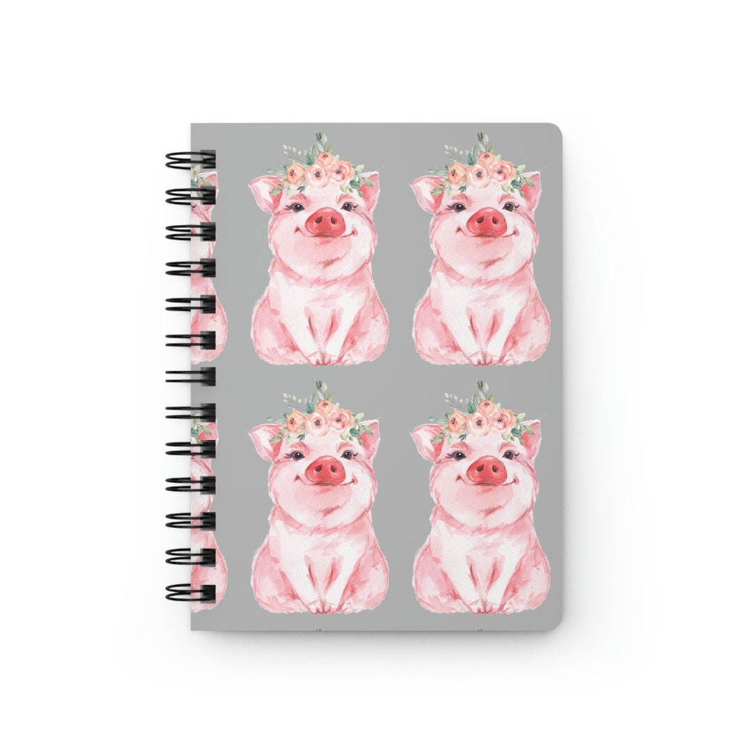 Pig Journal Notebook Pig Lover Gift Pig Lover Journal Pig Lover Farm ...