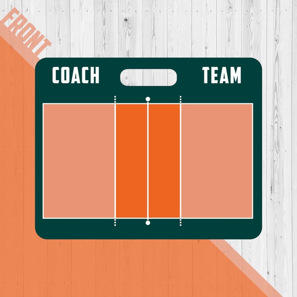 Custom Volleyball Coach Clip Board - Etsy