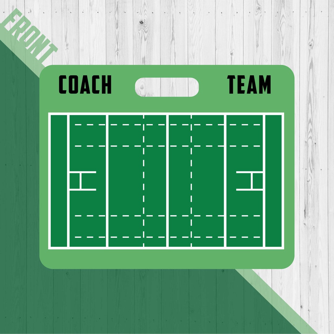 Personalized Magnetic Rugby Coach Board Gift, Personalized Coach Board ...