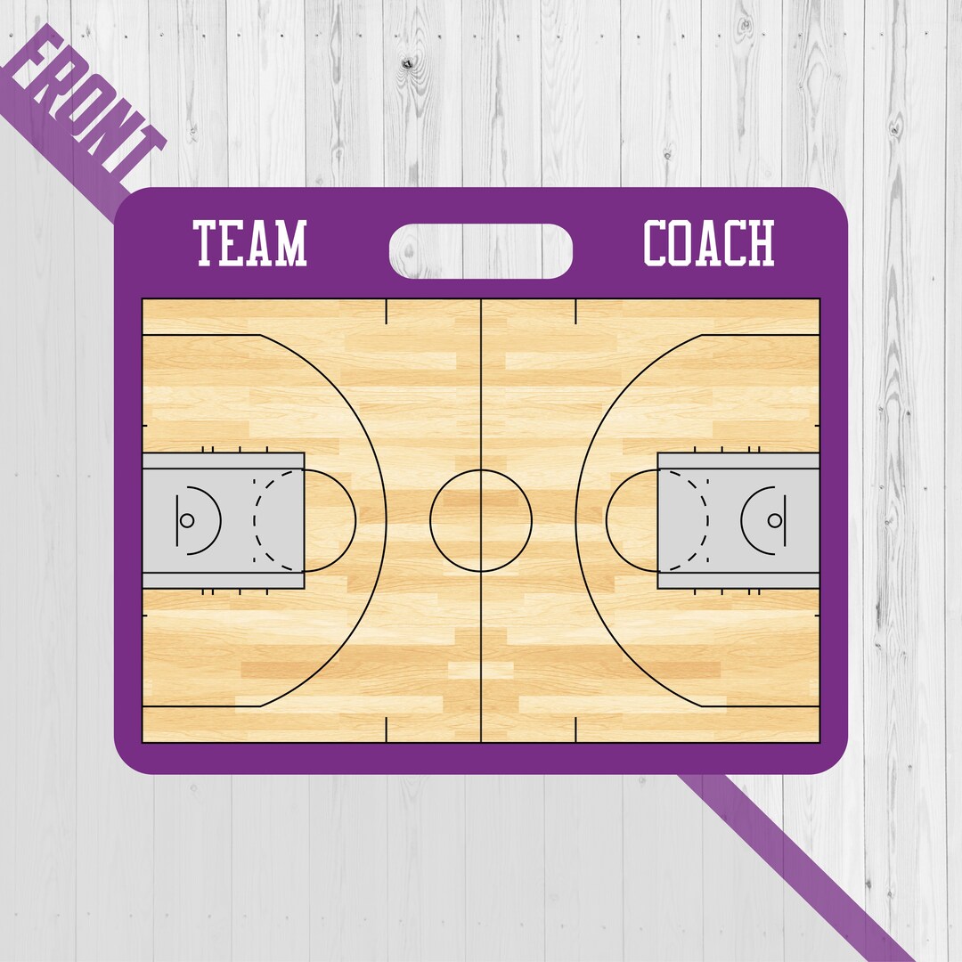 Personalized Magnetic NBA Basketball Coach Board Gift, Custom Coaches ...
