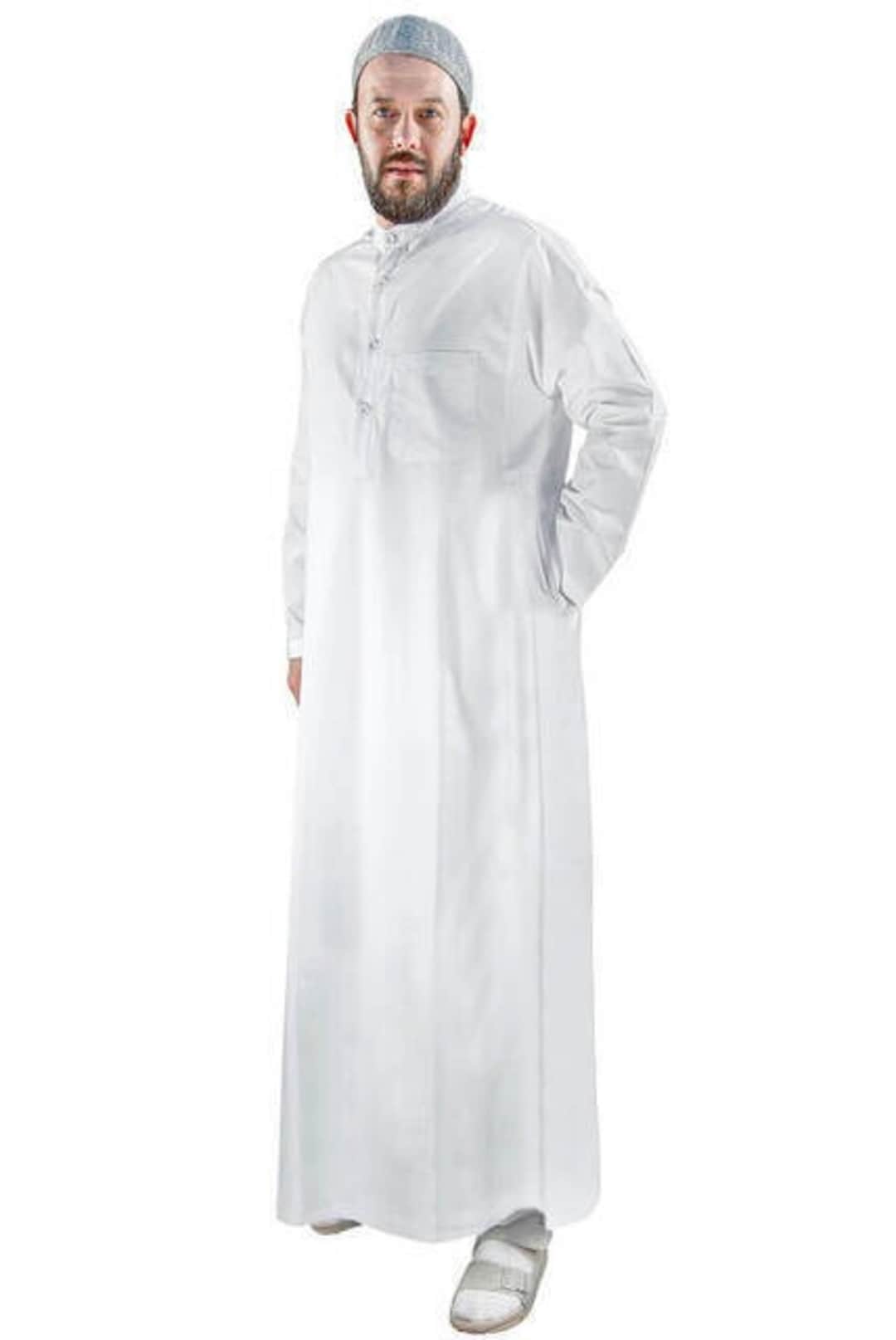 Elegant Jubba Coat for Muslim Men Traditional Arabic Mens - Etsy