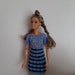Barbie Mini Dress, Barbie Two-colour Dress, Barbie Short Sleeve Dress ...