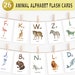 Printable Animal Alphabet Flash Cards, Classroom Decor, 26 Montessori ...
