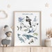 Ocean Animals Poster, Kids Wall Decor, Educational Print, Playroom ...