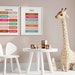 Set of 6 Educational Posters, Classroom Decor, Nursery Wall Art ...