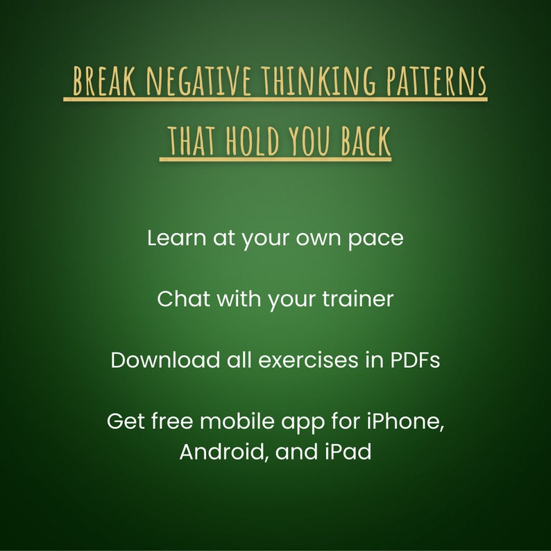 Change Negative Thinking Patterns, Cognitive Distortions, Cognitive ...