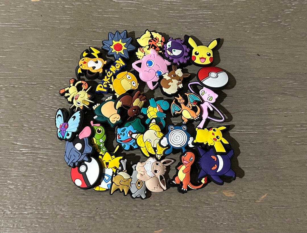 Pokémon Shoe Charms Pika & Friends Shoe Charms Poké Shoe Charm Set ...