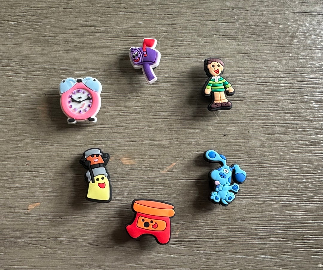 Cute Blue Dog and Friends Croc Charms Croc Charms for Kids and Adults ...