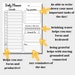 Daily Planner for Personal Use - Etsy