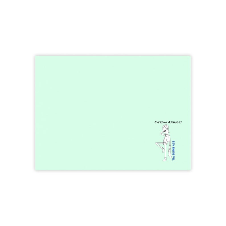 Funny Dumb A*s Post-it Notes - Funny Rude Gifts - Home Office Supplies ...