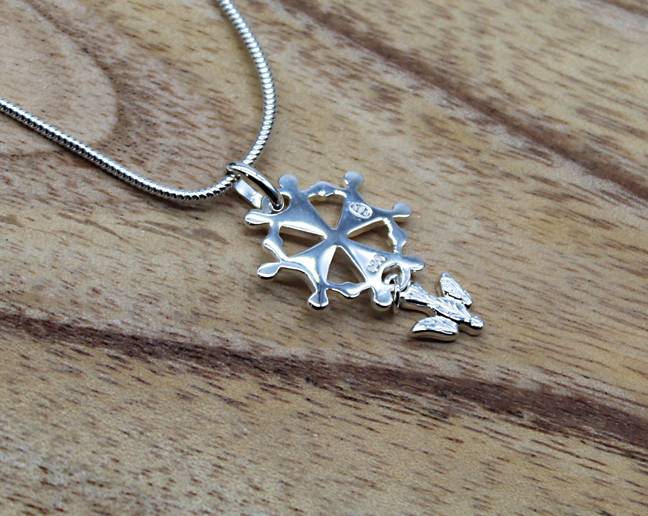 Pendentif Croix Protestante Argent, Chaîne Serpent, Collier Croix ...