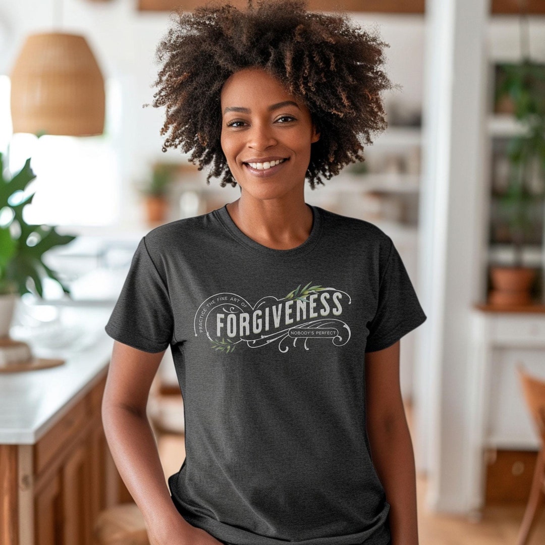 Forgiveness Christian T-shirts Jesus Bella + Canvas Tees Trendy ...