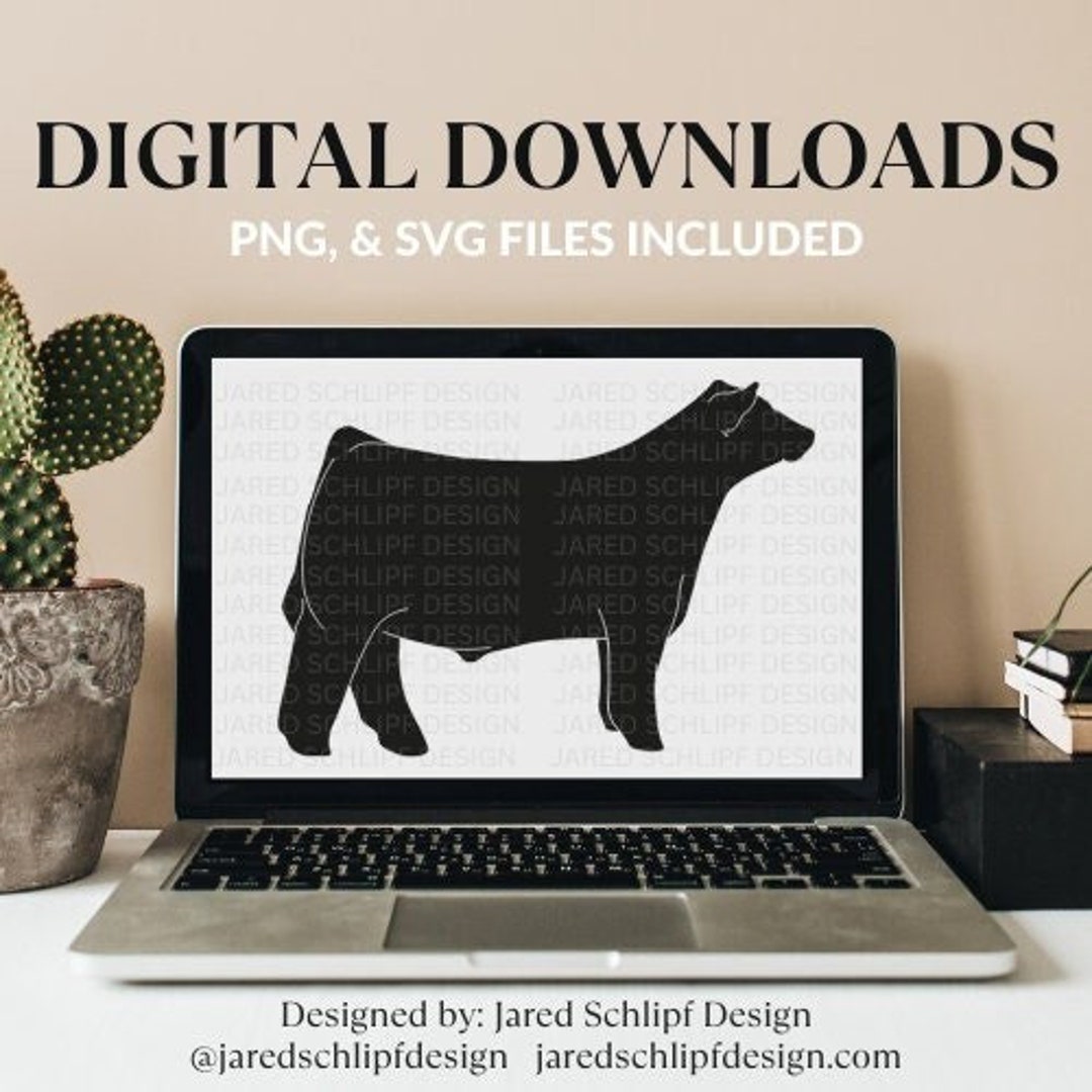 Show Steer Digital Download, Show Livestock, Livestock Digital Download ...