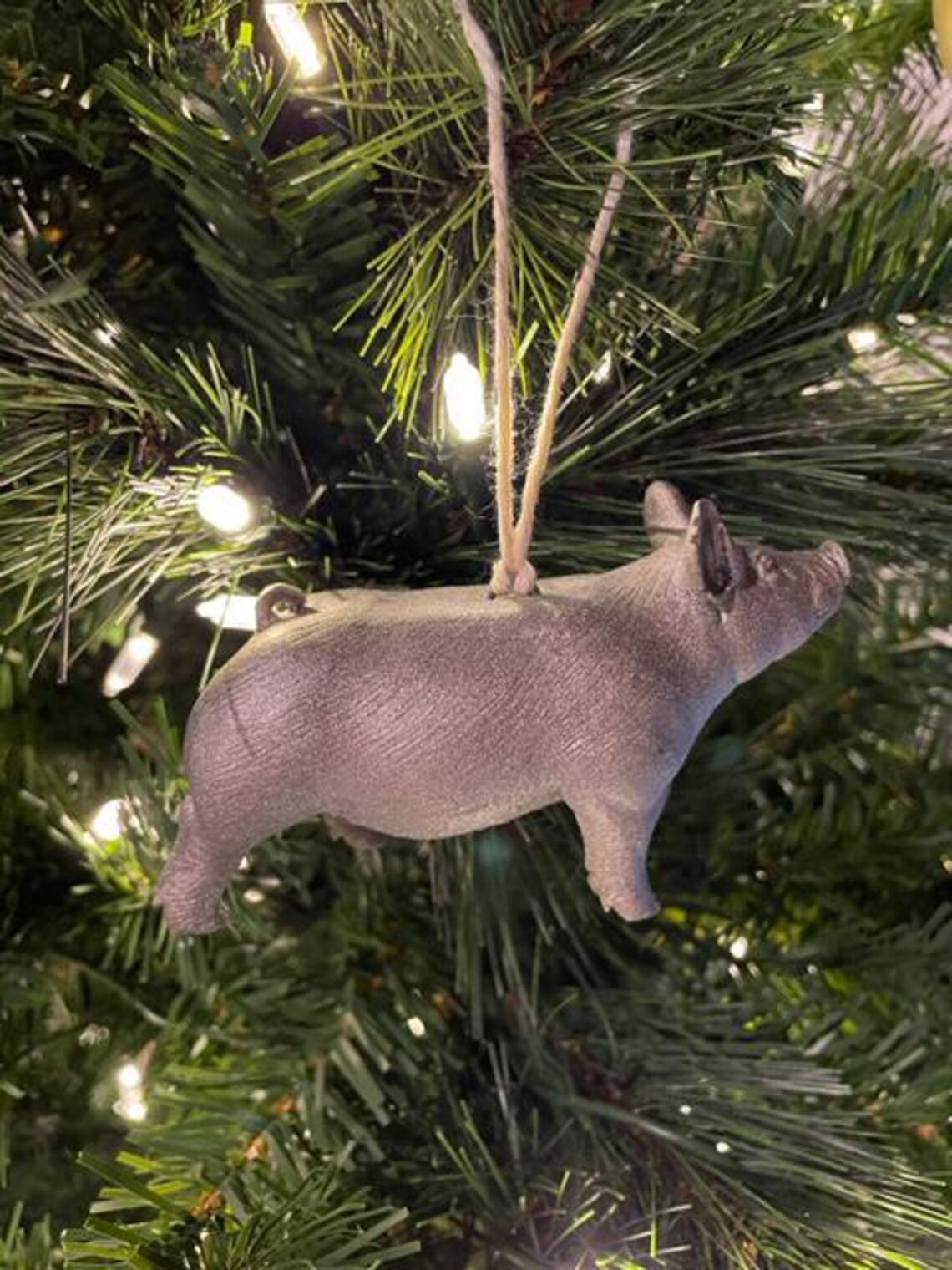 Show Barrow Christmas Ornaments, Set of 4 - Etsy