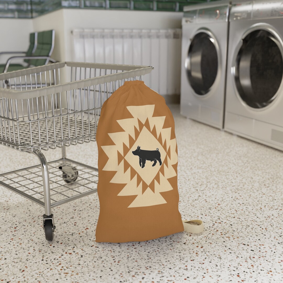 Show Barrow Laundry Bag, Steer, Show Stock, Livestock, Tan - Etsy