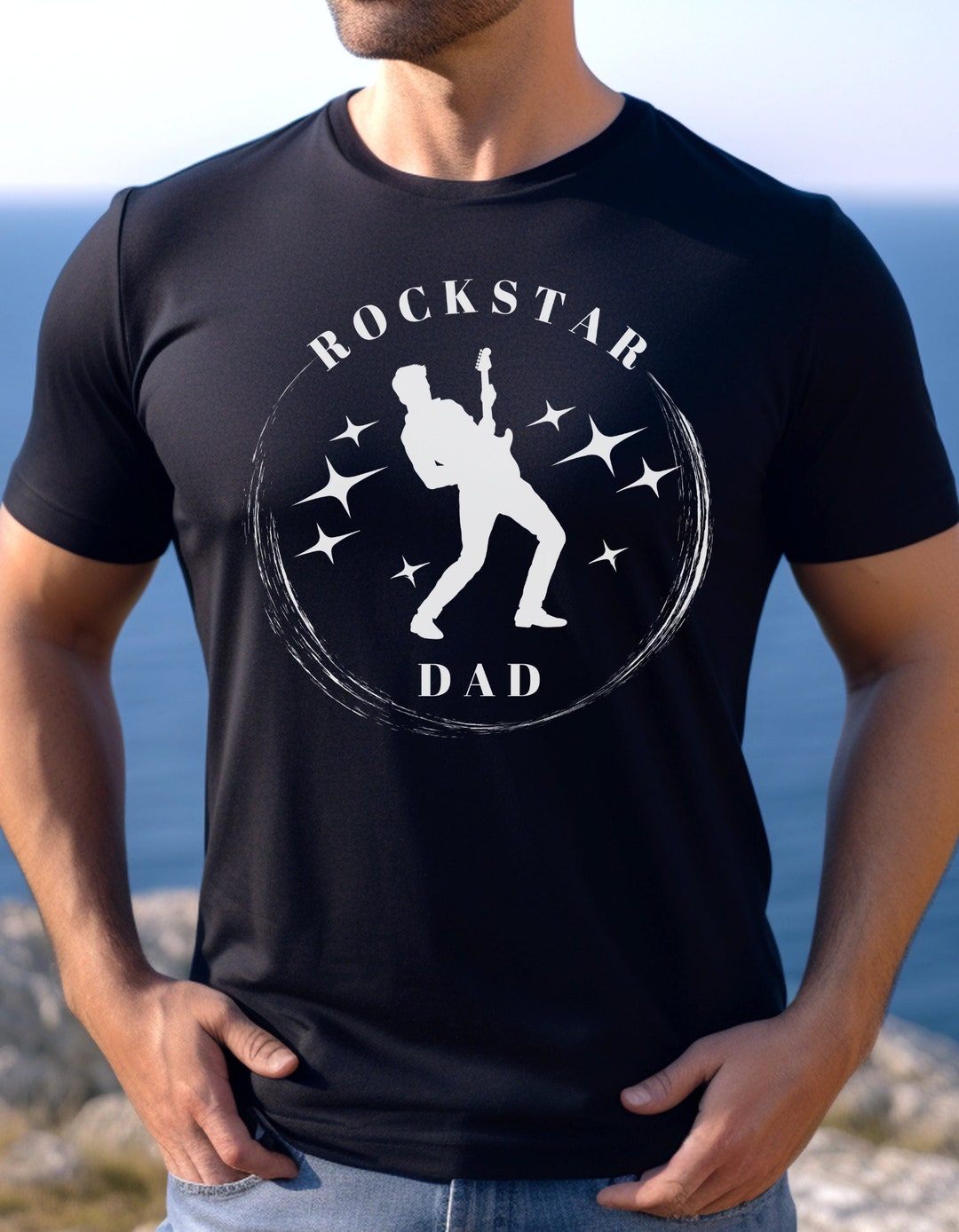 Rockstar Dad Shirt, Father's Day Gift Idea, Gift for Dad, Funny Dad ...