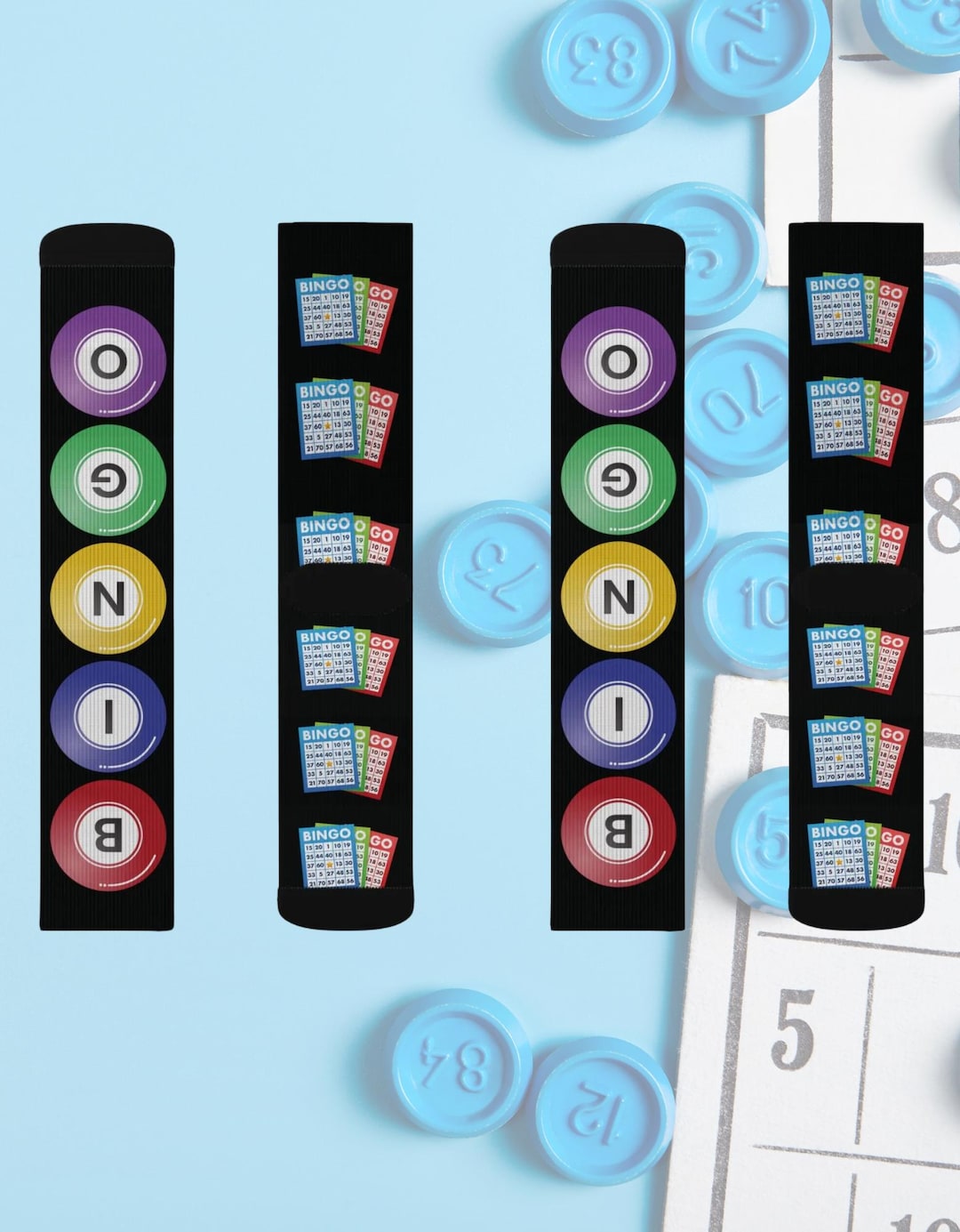 Bingo Socks, Fun Bingo Socks, Bingo Gift, Gift for Bingo Player, Bingo ...