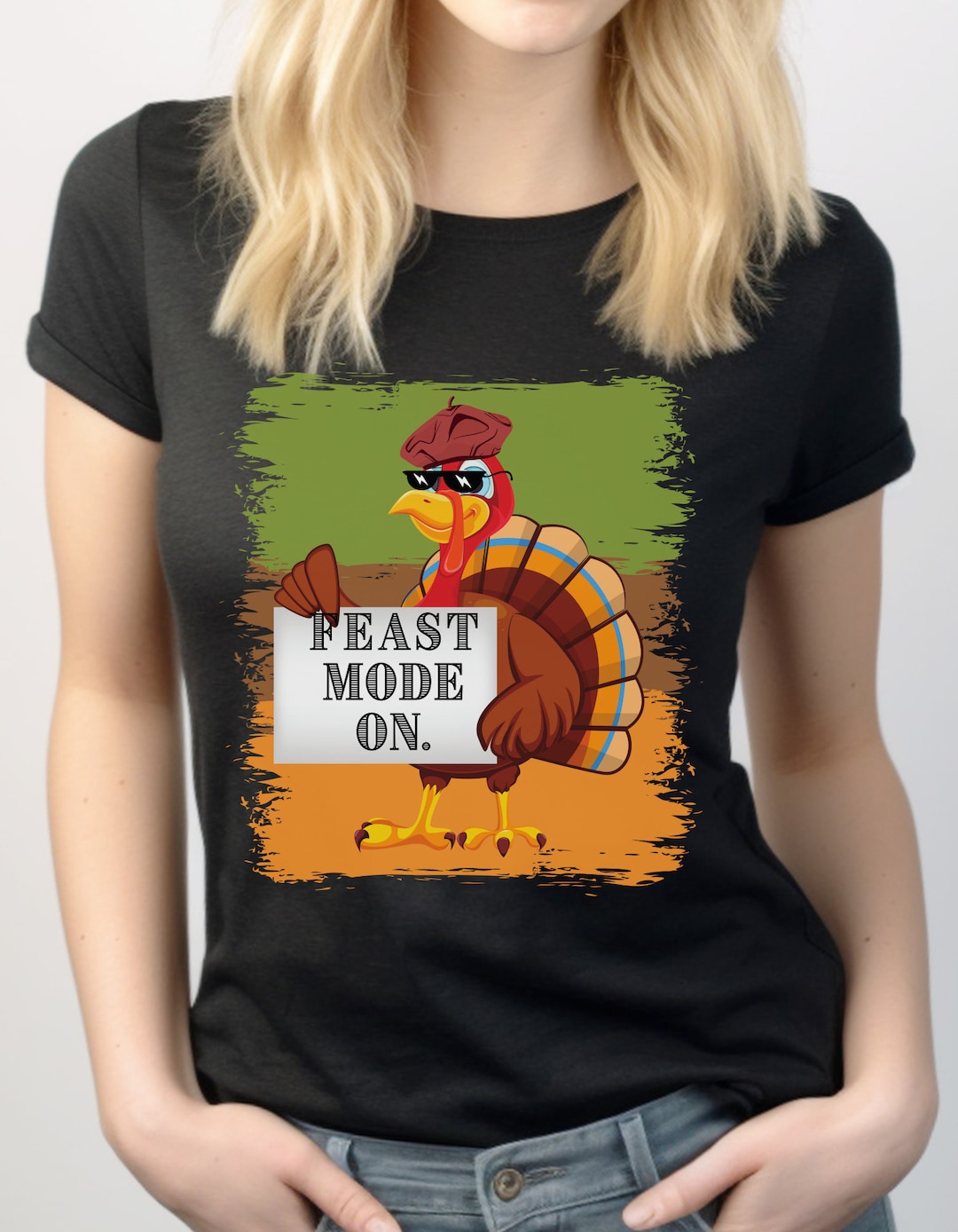 Thanksgiving Shirt, Thanksgiving Turkey Shirt, Thanksgiving Shirt With ...