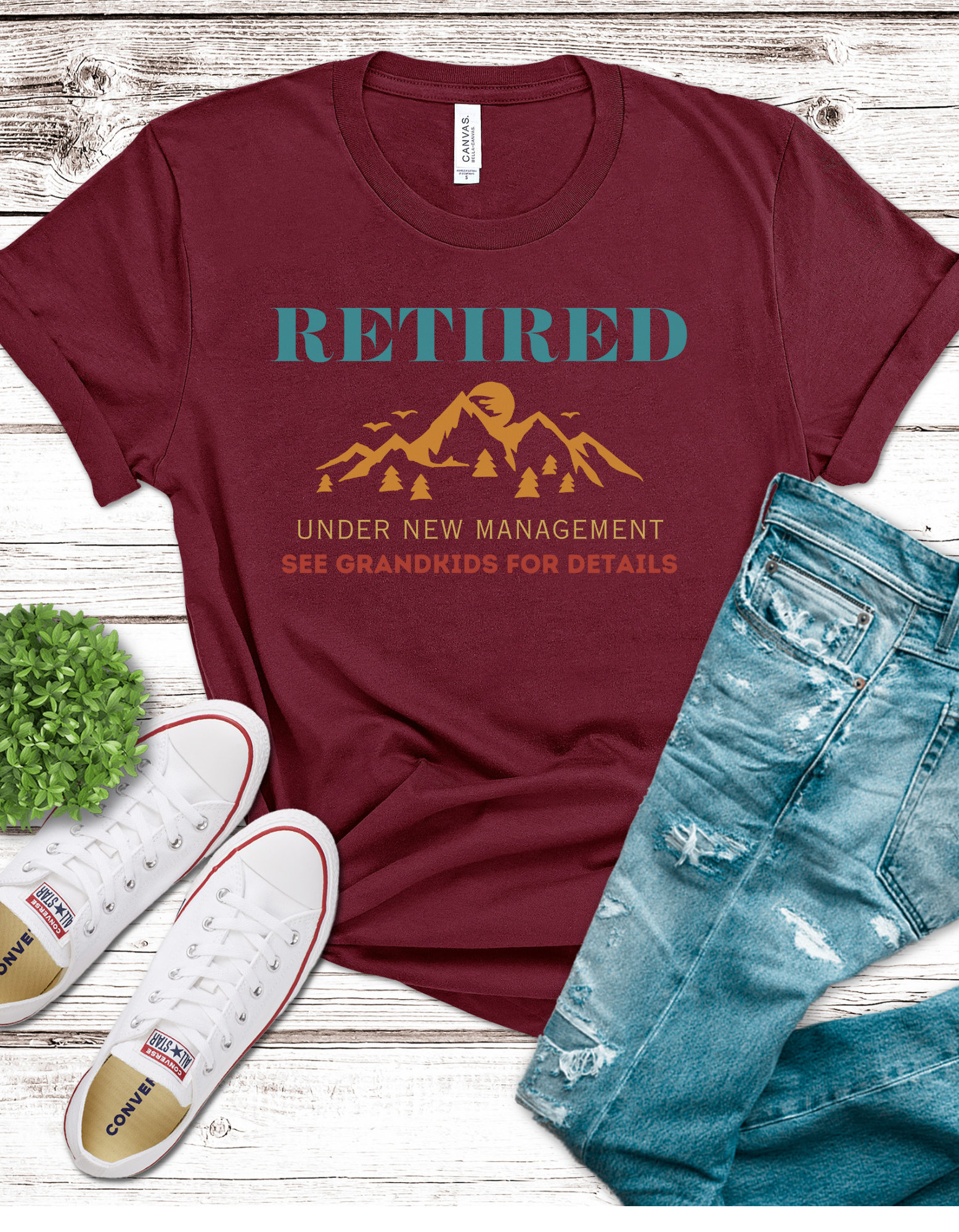 Retired Tshirt, Retirement Tee, Retired Life Apparel, Vintage Retired ...