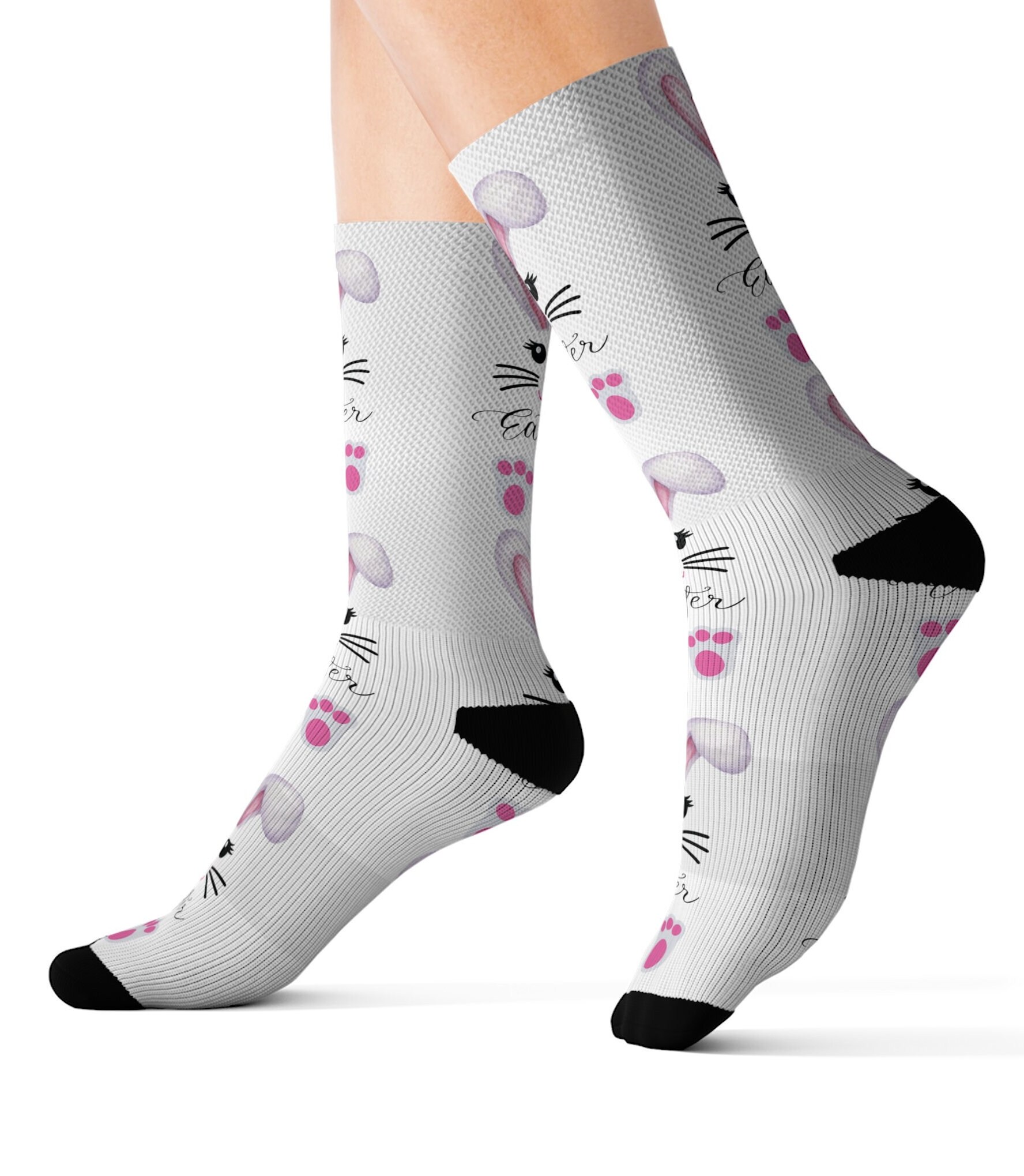 Easter Socks, Easter Bunny Socks, Easter Basket Gift, Easter Gift ...
