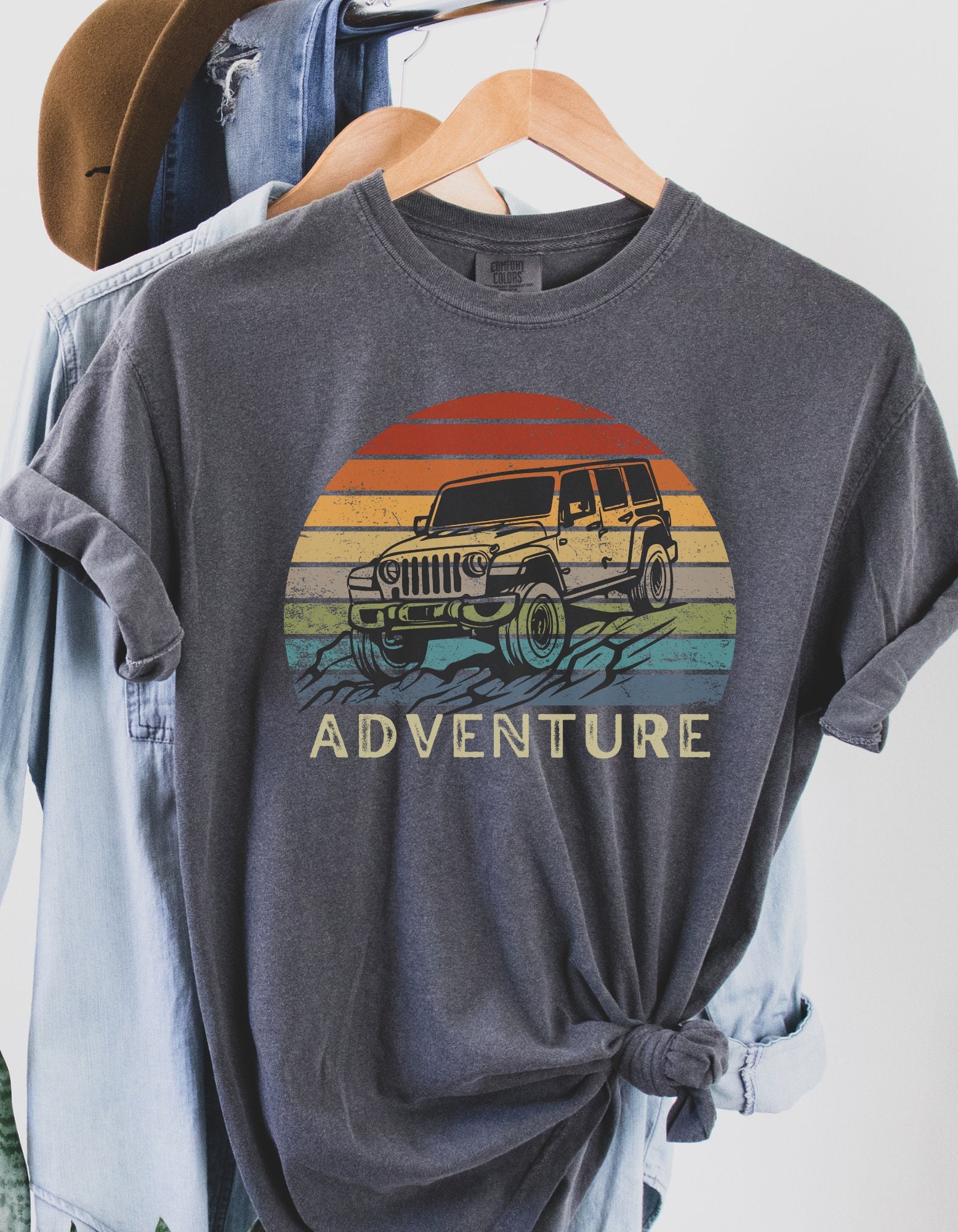 Off-road T-shirt, 4x4 Shirt, Off-roading Apparel, Adventure Tee, Dirt ...