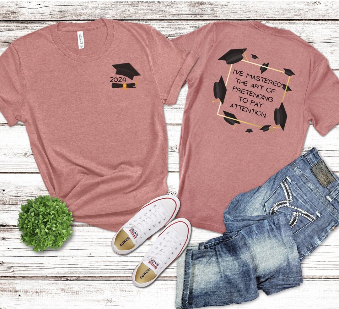 Graduation T-shirt, Class of 2024, Graduation Celebration Shirt ...