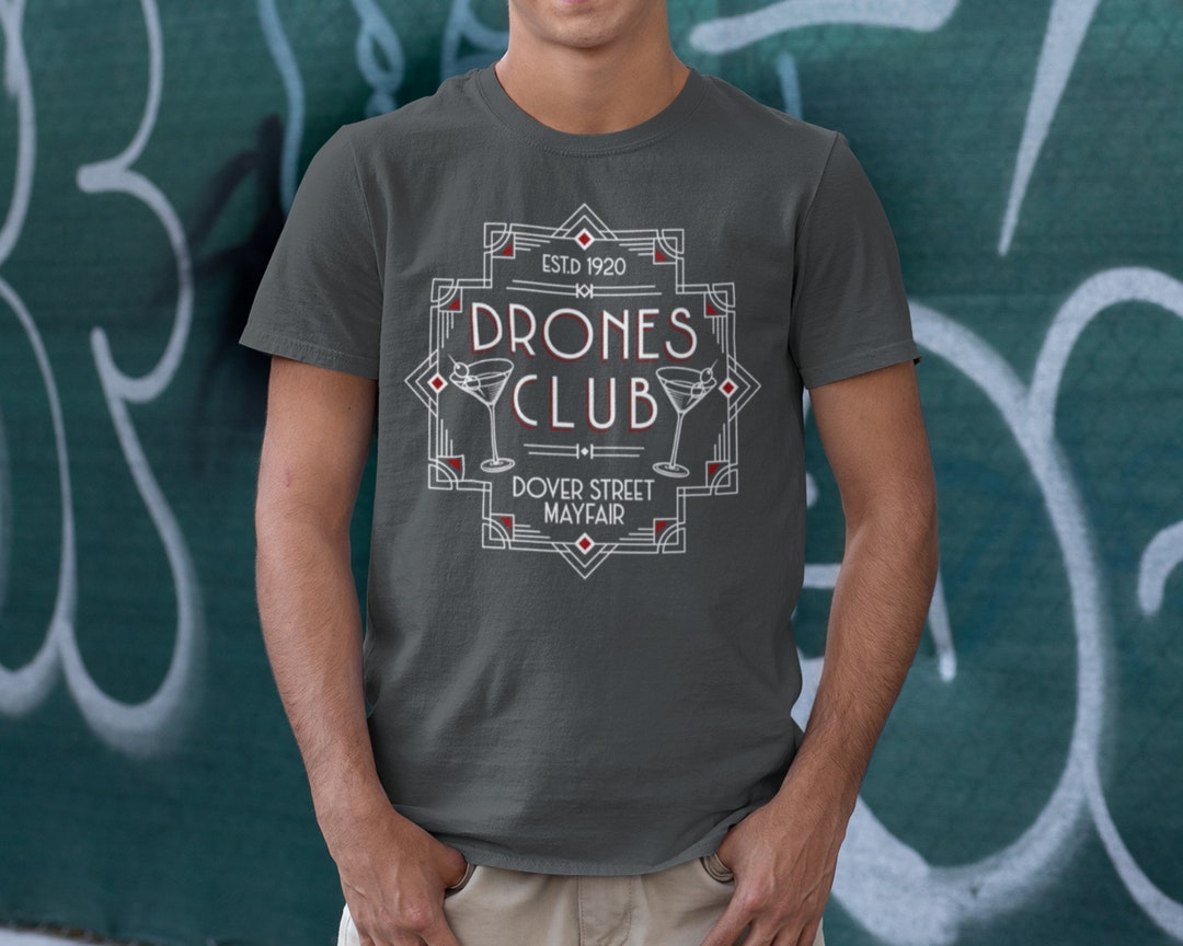 The Drones Club Wodehouse Fans T-shirt Jeeves Wooster Bookish Gift ...