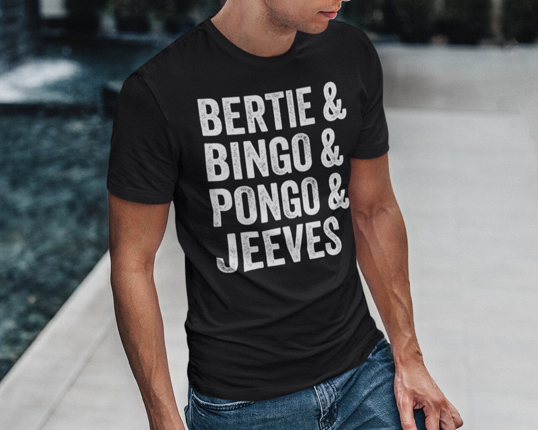 Bertie Jeeves Wodehouse T-shirt | Drones Club | Fun Wooster Shirt ...