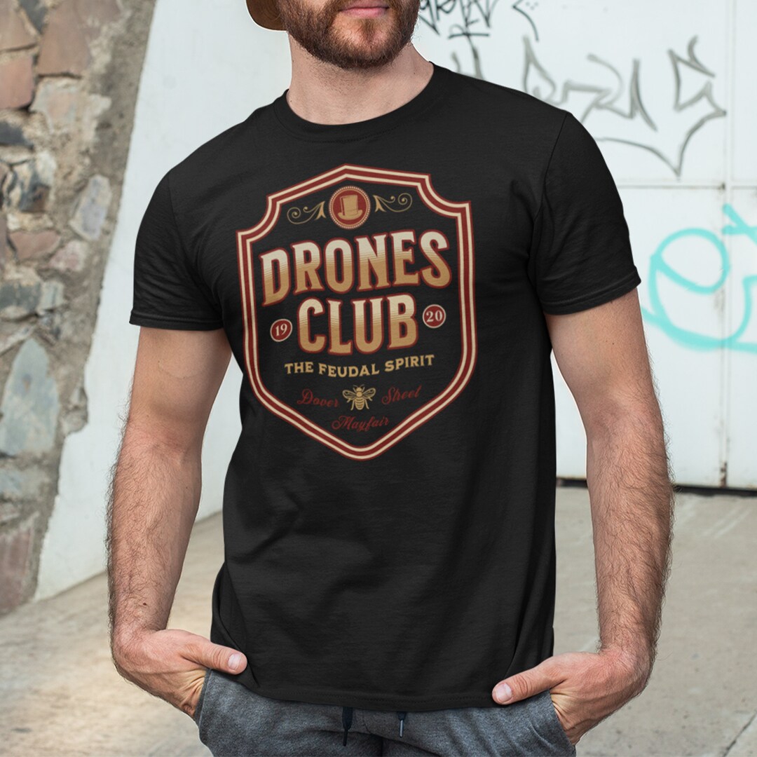 The Drones Club T-shirt | PG Wodehouse Shirt | Wooster Tee | Jeeves ...