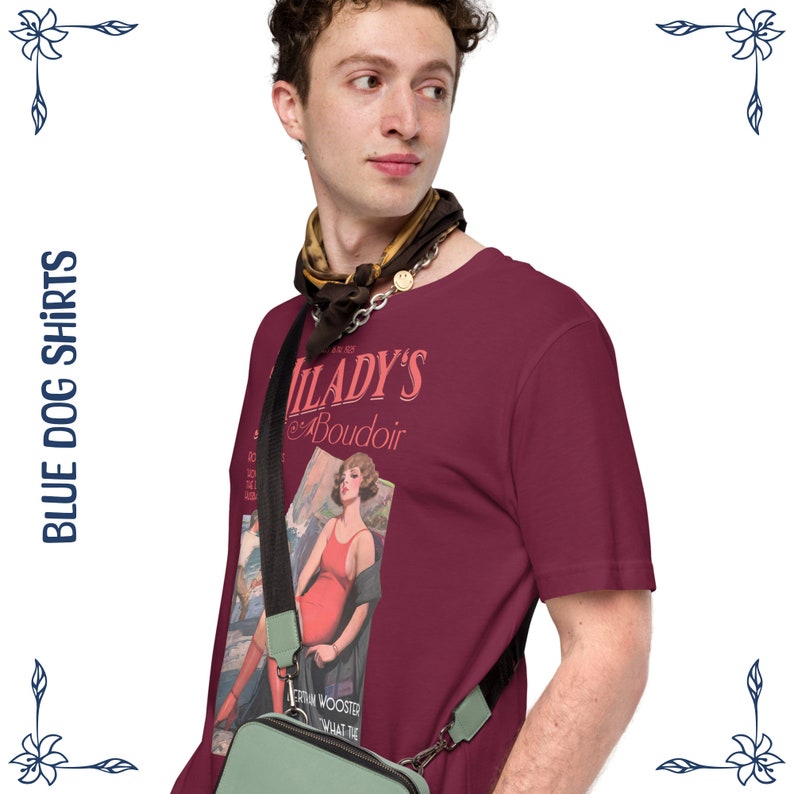 Milady's Boudoir T-shirt | Jeeves Shirt | Gifts for Wodehouse Fans ...