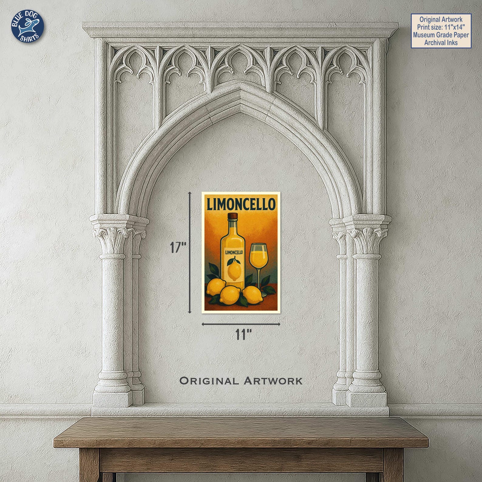 Limoncello Print | 11x17 Vintage Style Italy Travel Poster | Original ...
