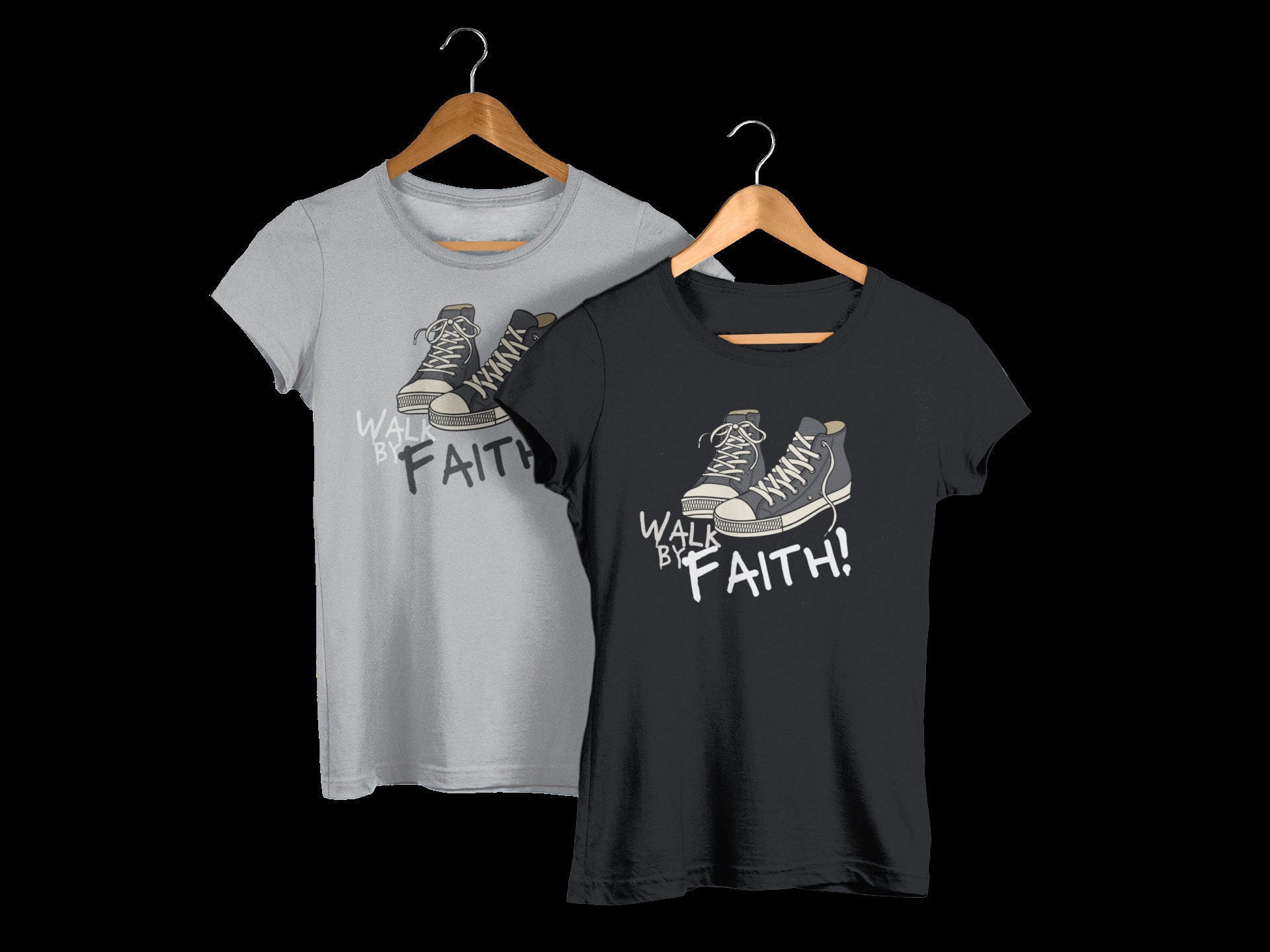Walk by Faith, Christian T-shirts, Scripture Shirts, Christian Outfit ...