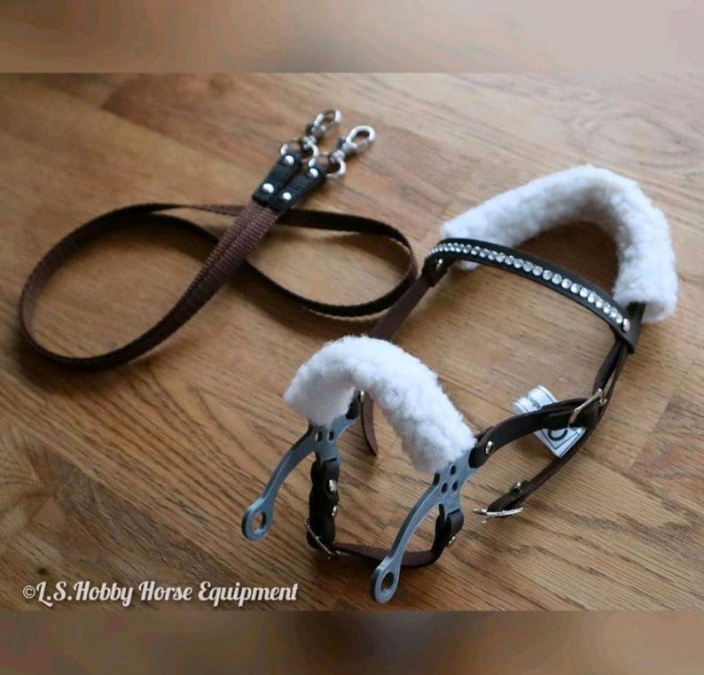 Hobby Horse Bridle - Hackamore Bridle - Custom-made Bridles Available ...