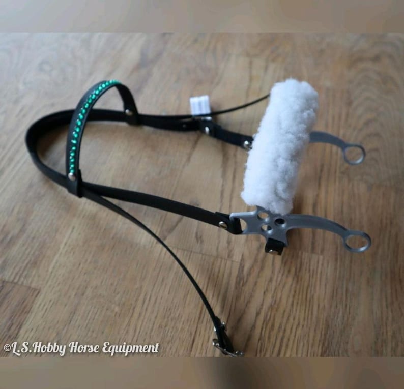 Hobby Horse Bridle - Hackamore Bridle - Custom-made Bridles Available ...