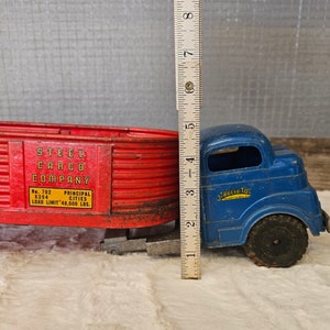 Vintage 1950's Structo Toys 'steel Cargo Co.' Tractor Trailer - Etsy
