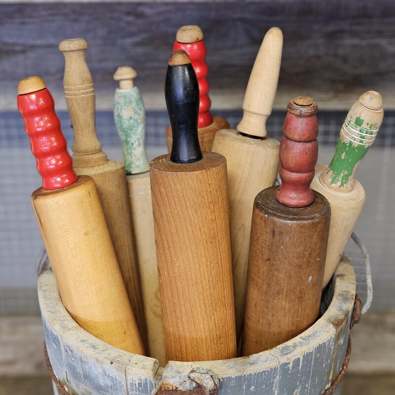 Painted Rolling Pins - Etsy