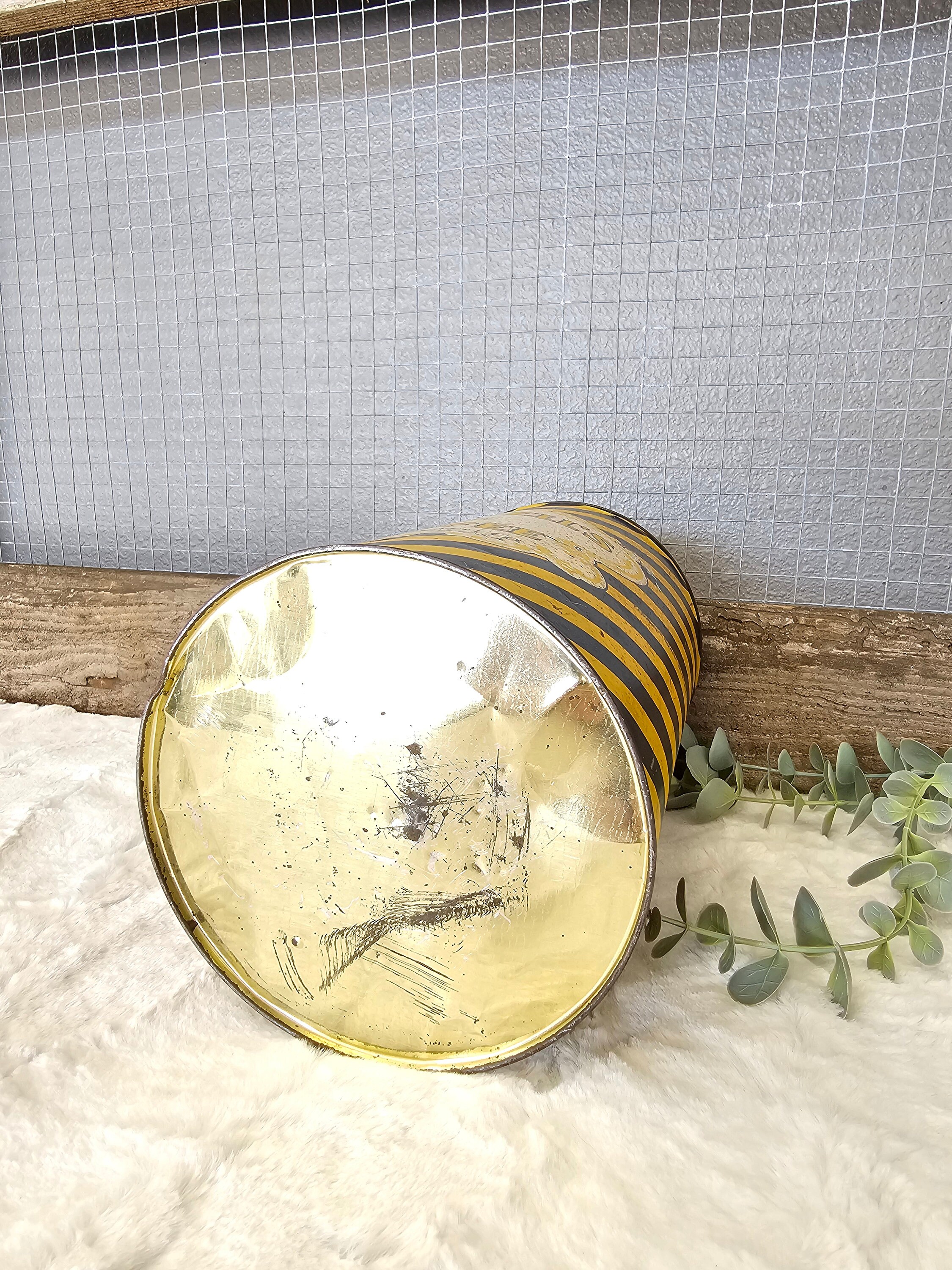 1924 Caswell Coffee Tin / Advertising Tin / Collectible Tin / - Etsy