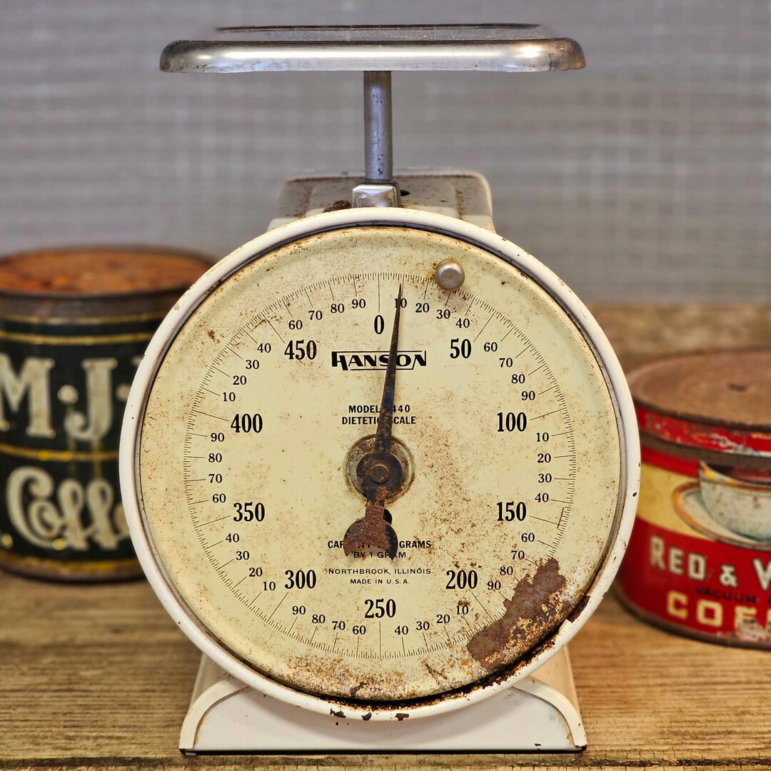 Vintage Kitchen Scale-creamy Color-decor - Etsy