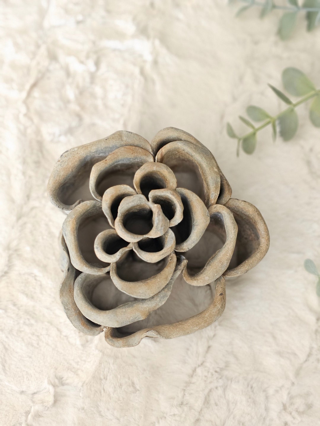 RARE Antique Metal Flower Frog / Stem Holder / Decor Piece / Floral ...