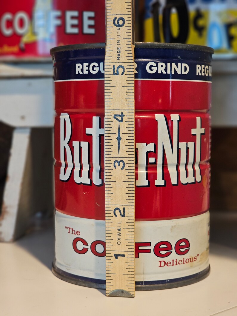 Vintage Advertising Coffee Tin: Collectible Display Tins - Etsy