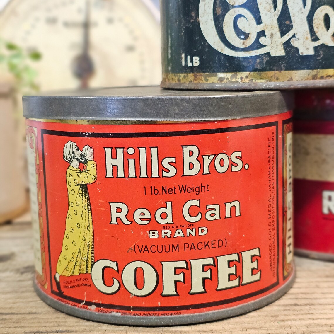 Vintage Coffee Tins / Home Decor / Collectible Cans - Etsy