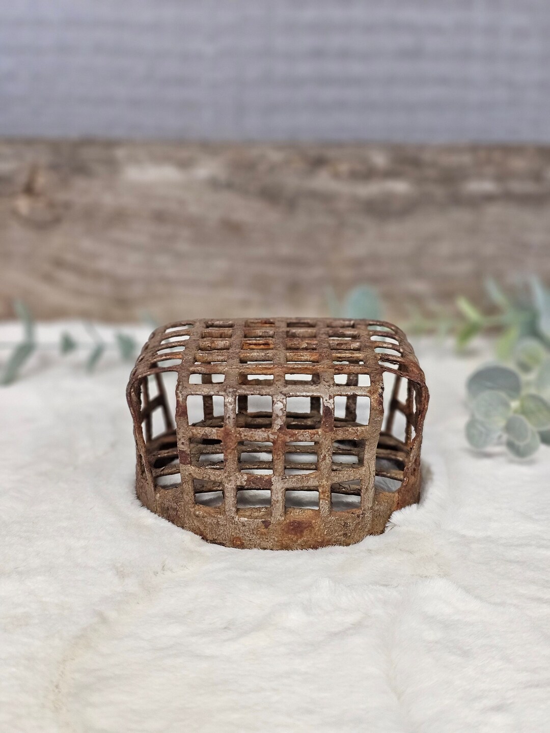 Vintage Metal Flower Frog Dome / Floral Arrangement / Home Decor - Etsy