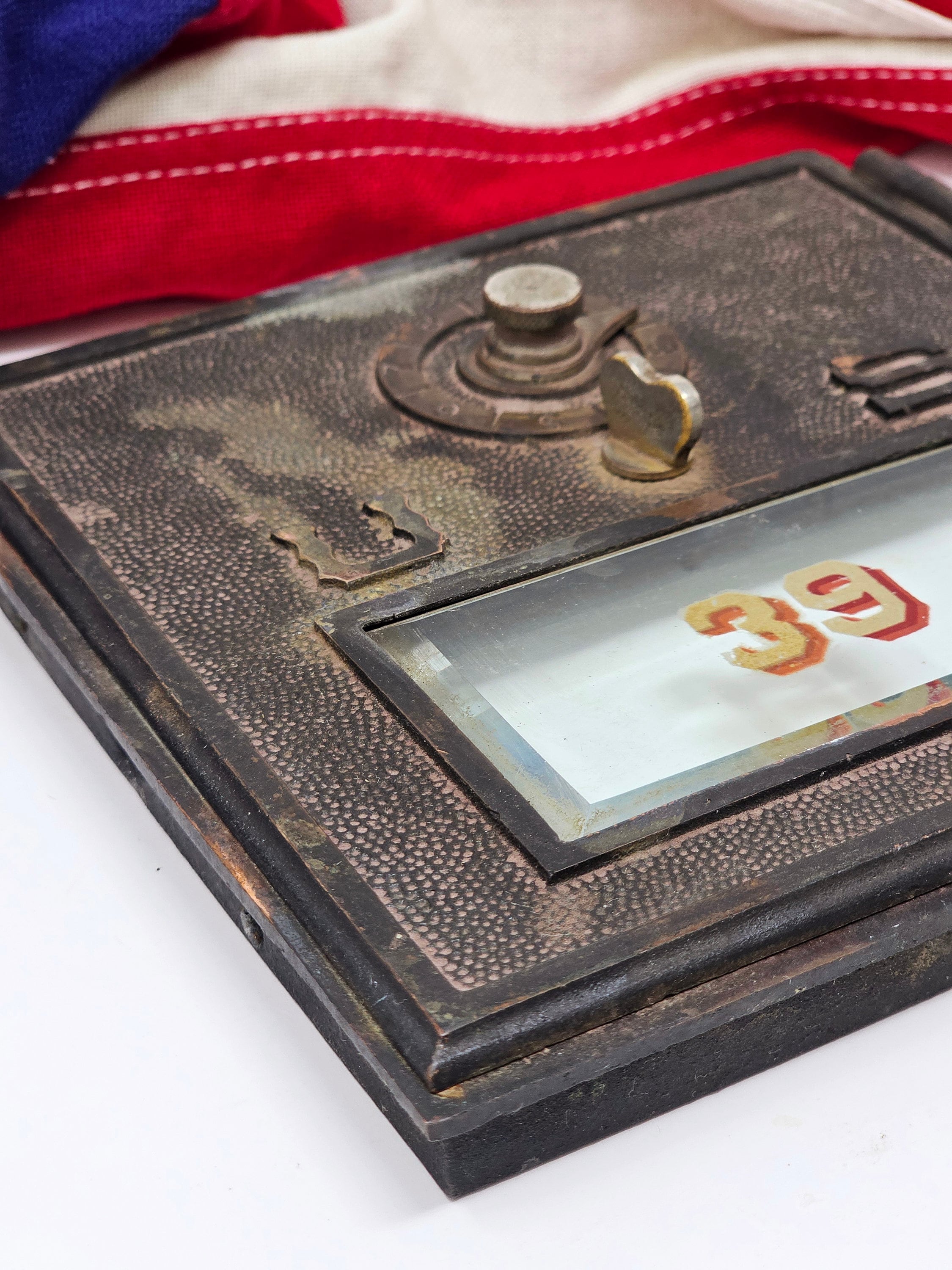 Antique U.S. Post Office Mail Box Door - Etsy