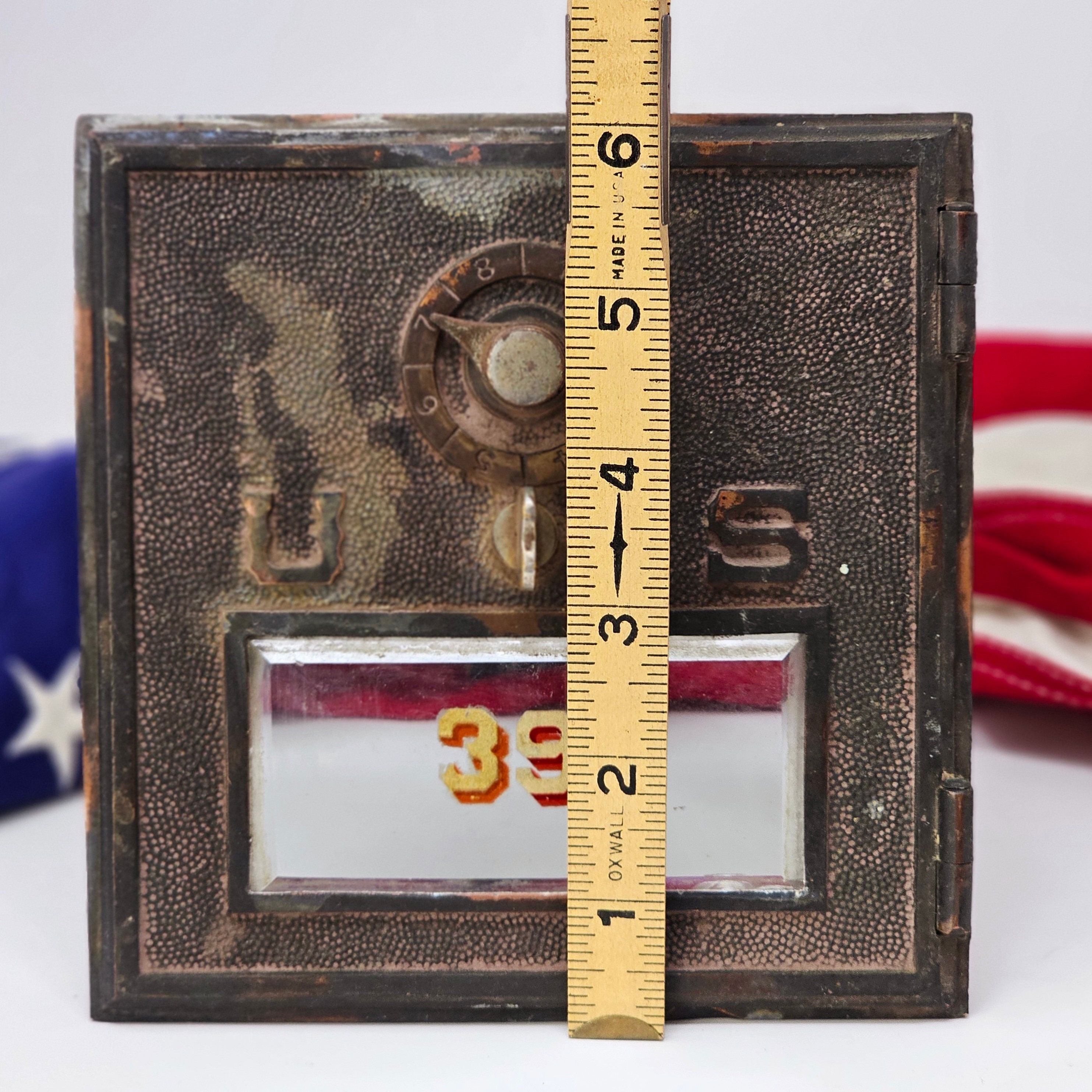 Antique U.S. Post Office Mail Box Door - Etsy