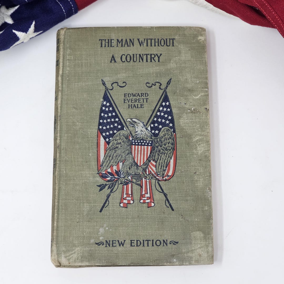 1913 Edition "the Man Without a Country" / American Fiction - Etsy